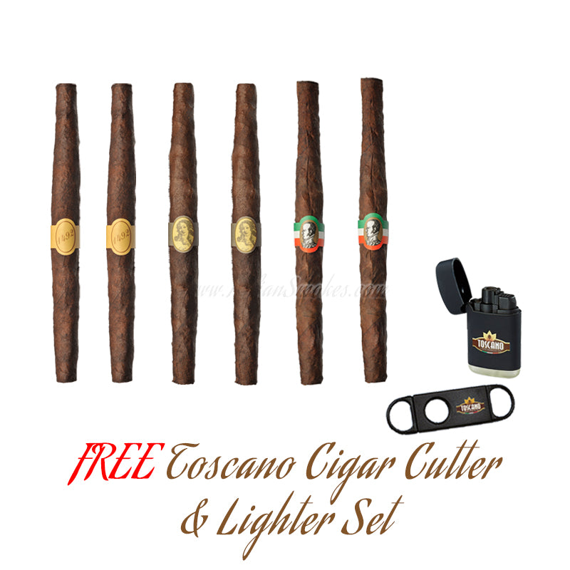 Toscano Classic Sampler: Premium Italian Cigars – ItalianSmokes.com