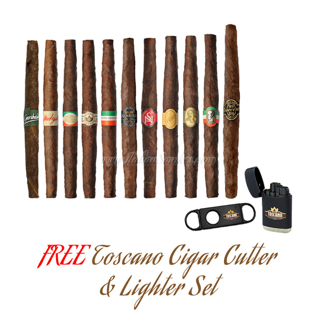Taste of La Dolce Vita Sampler: Premium Italian Cigars – ItalianSmokes.com