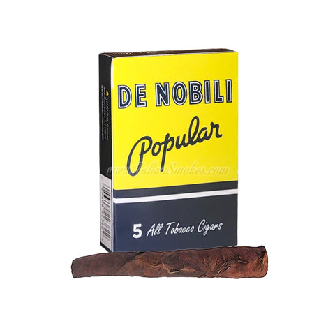 De Nobili Popular Cigars | European Style Cigars – ItalianSmokes.com
